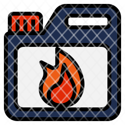 gasoline icon, burn icon, fuel icon, fire icon, gas icon, combustion ...
