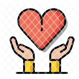 generous icon, giving icon, kindness icon, romantic icon, support icon ...