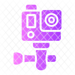 go icon, pro icon, camera icon, vlog icon, blogger icon, content icon ...