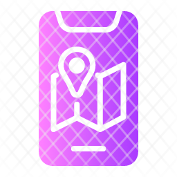 google icon, maps icon, smartphone icon, direction icon, location icon ...