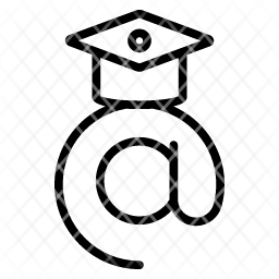 graduation icon, hat icon, course icon, study icon, college icon ...