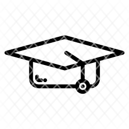 graduation icon, hat icon, course icon, study icon, college icon ...