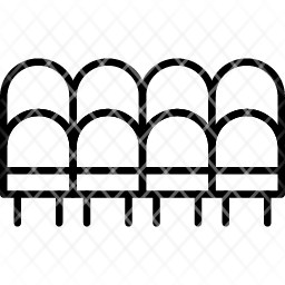 grandstand icon, bleachers icon, spectator icon, seating icon, stadium ...