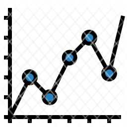 graph icon, statistics icon, graphic icon, line icon, chart icon ...