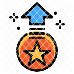 growth icon, star icon, bcg icon, model icon, marketing icon, market ...