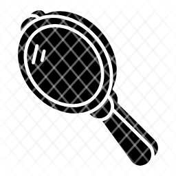 hand mirror icon, looking glass icon, furniture icon, makeup mirror ...