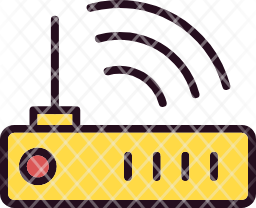 hardware icon, internet icon, modem icon, router icon, wi icon, fi icon