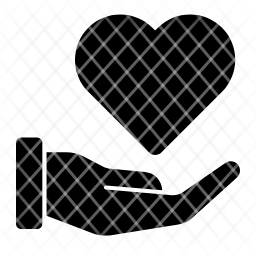 heart icon, love icon, hand icon, loyalty icon, sympathy icon, romance ...