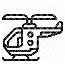 helicopter icon, chopper icon, air icon, flight icon, transport icon ...