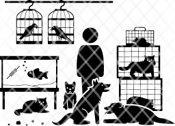 hoarder icon, hoarding icon, ocd icon, animals icon, pets icon, too ...