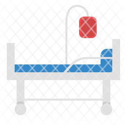 hospital icon, bed icon, admit icon, sick icon, emergency icon, patient ...