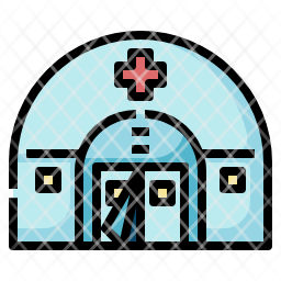hospital icon, red icon, cross icon, first icon, aid icon, tent icon ...