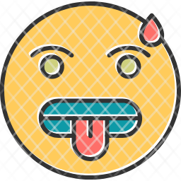 hot icon, emojis icon, emoji icon, expression icon, feeling icon ...