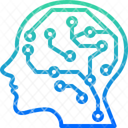 human icon, brain icon, technology icon, intelligence icon, artificial ...