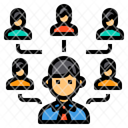 human icon, resource icon, team icon, collaborate icon, network icon ...