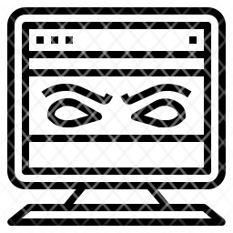 illegal icon, website icon, harm icon, cyber icon, crime icon, internet ...