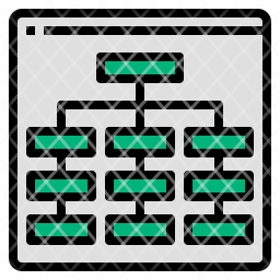 informationarchitecture icon, informationdesign icon, flowchart icon ...