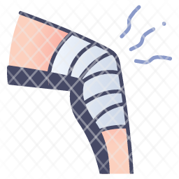injury icon, medical icon, knee icon, accident icon, pain icon, leg ...