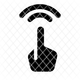 interaction icon, touch icon, hand icon, digital icon, screen icon ...