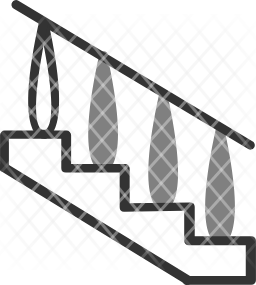 interior icon, stair icon, staircase icon, stairs icon, stairway icon ...