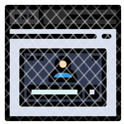 internet icon, page icon, web icon, website icon, profile icon