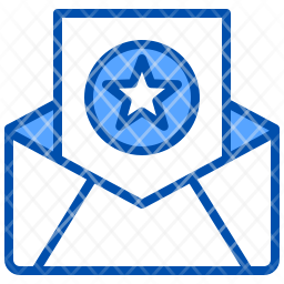 invite icon, card icon, mail icon, party icon