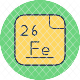 iron icon, periodic icon, table icon, chemistry icon, atom icon, atomic ...