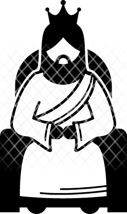 jesus icon, christ icon, throne icon, king icon, crown icon, ruler icon ...