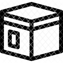 kaaba icon, macca icon, saudi arabia icon, islamic icon, building icon ...