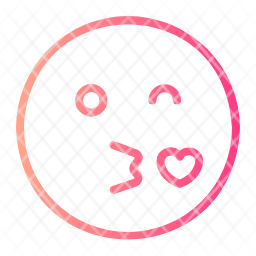 kiss icon, emoticon icon, emoji icon, smileys icon, feeling icon, face ...