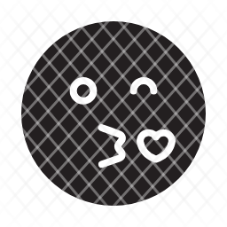 kiss icon, emoticon icon, emoji icon, smileys icon, feeling icon, face ...