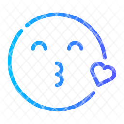 kiss icon, expression icon, smile icon, cute icon, feelings icon ...