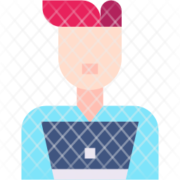 laptop icon, student icon, study icon, online icon, learning icon ...