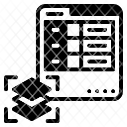 layers icon, graphic icon, design icon, overlay icon, illustration icon