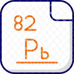 lead icon, periodic icon, table icon, chemistry icon, atom icon, atomic ...