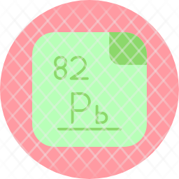 lead icon, periodic icon, table icon, chemistry icon, atom icon, atomic ...