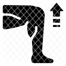 leg icon, muscle icon, increase icon, calf icon, nimble icon, speed icon