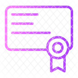 license icon, ribbon icon, contract icon, agreement icon, document icon ...