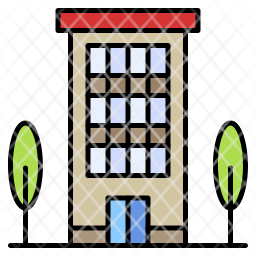 living icon, residential icon, urban icon, office icon, building icon ...