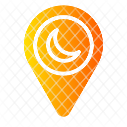 location icon, mosque icon, maps icon, ramadan icon, muslim icon ...