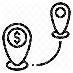 location icon, point icon, site icon, place icon, branch icon