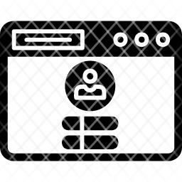 log icon, in icon, flowchart icon, form icon, login icon, site icon ...