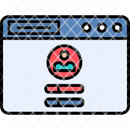 log icon, in icon, flowchart icon, form icon, login icon, sitemap icon ...