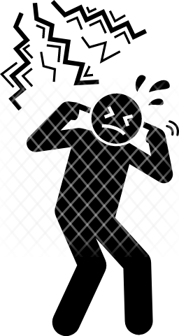 loud icon, noise icon, noisy icon, man icon, close icon, ears icon ...