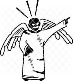 lucifer icon, fallen icon, angel icon, pointing icon, evil icon, devil ...