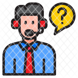 man icon, call icon, question icon, help icon, support icon