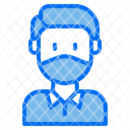 man icon, male icon, medical icon, masks icon, mask icon, people icon ...