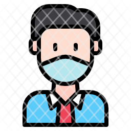 man icon, male icon, medical icon, masks icon, mask icon, people icon ...
