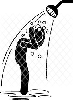 man icon, mop icon, mopping icon, floor icon, cleaning icon, stick ...