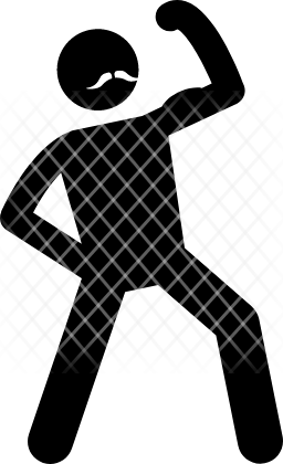 manly icon, man icon, muscle icon, flex icon, bicep icon, testosterones ...